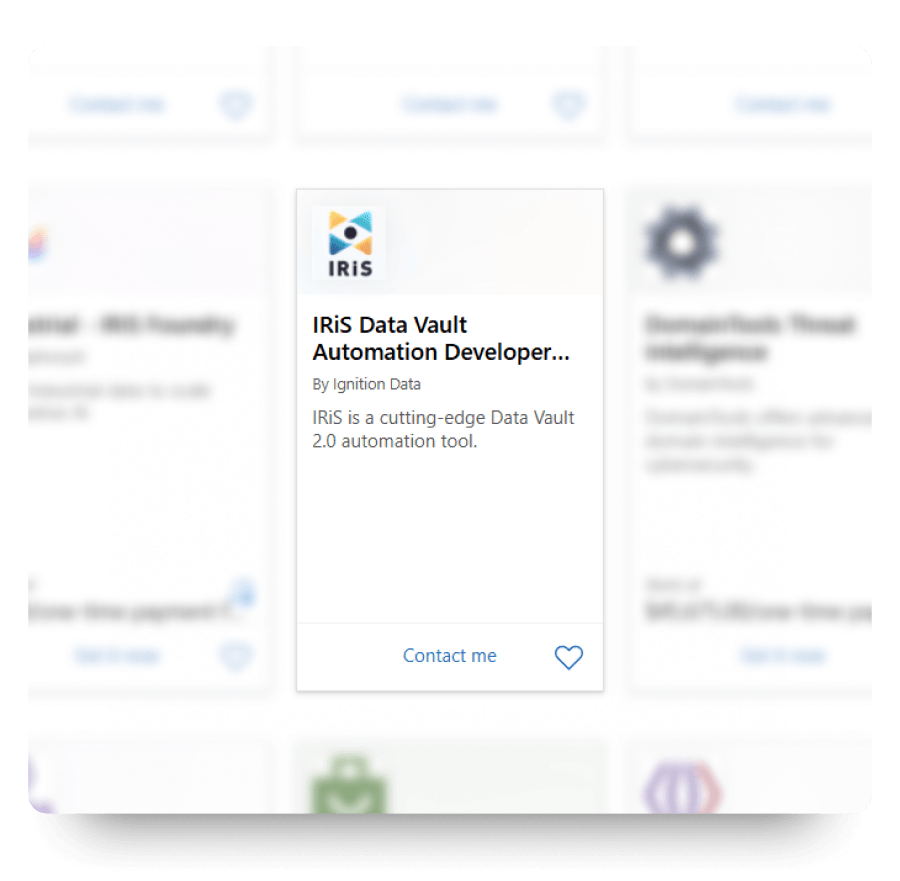 IRiS – Data Vault Automation Software for Faster, Smarter Code Generation