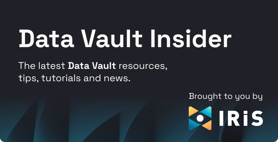 Subscribe to Data Vault Insider | IRiS