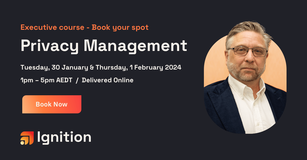 Privacy Management Course / Ignition